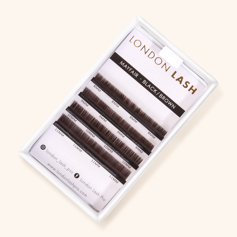 Black Brown Faux Mink Lashes - Sample 0-07allblack-brown-coloured ...