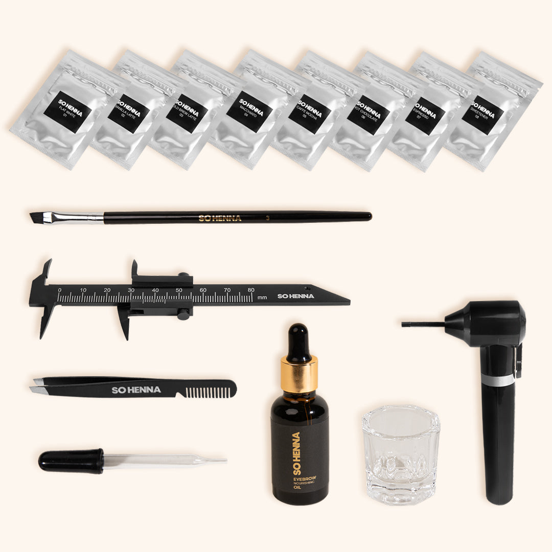 Henna Brow Starter Kit - Henna Brow Kit (regular) | So Henna