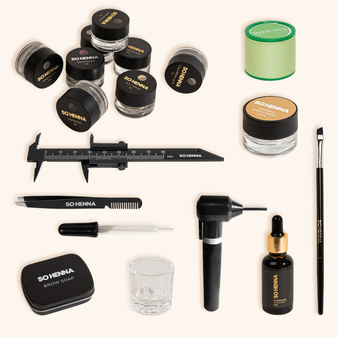 Henna Brow Kit - So Henna Brow Henna Kit (Pro) | So Henna